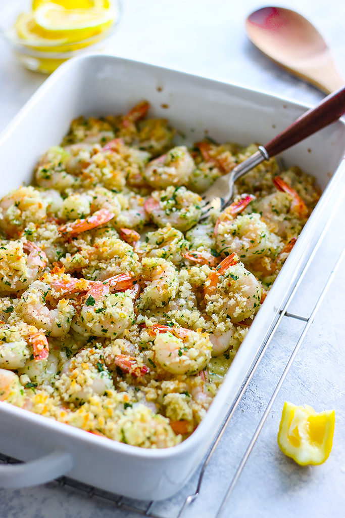 Lemon Garlic Butter Baked Shrimp - Mati News